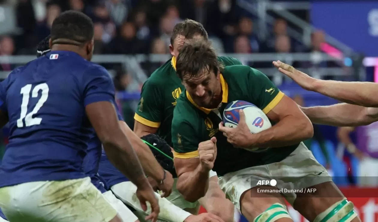 [Video] SUDÁFRICA vence a FRANCIA y llega a semi del Mundial de rugby